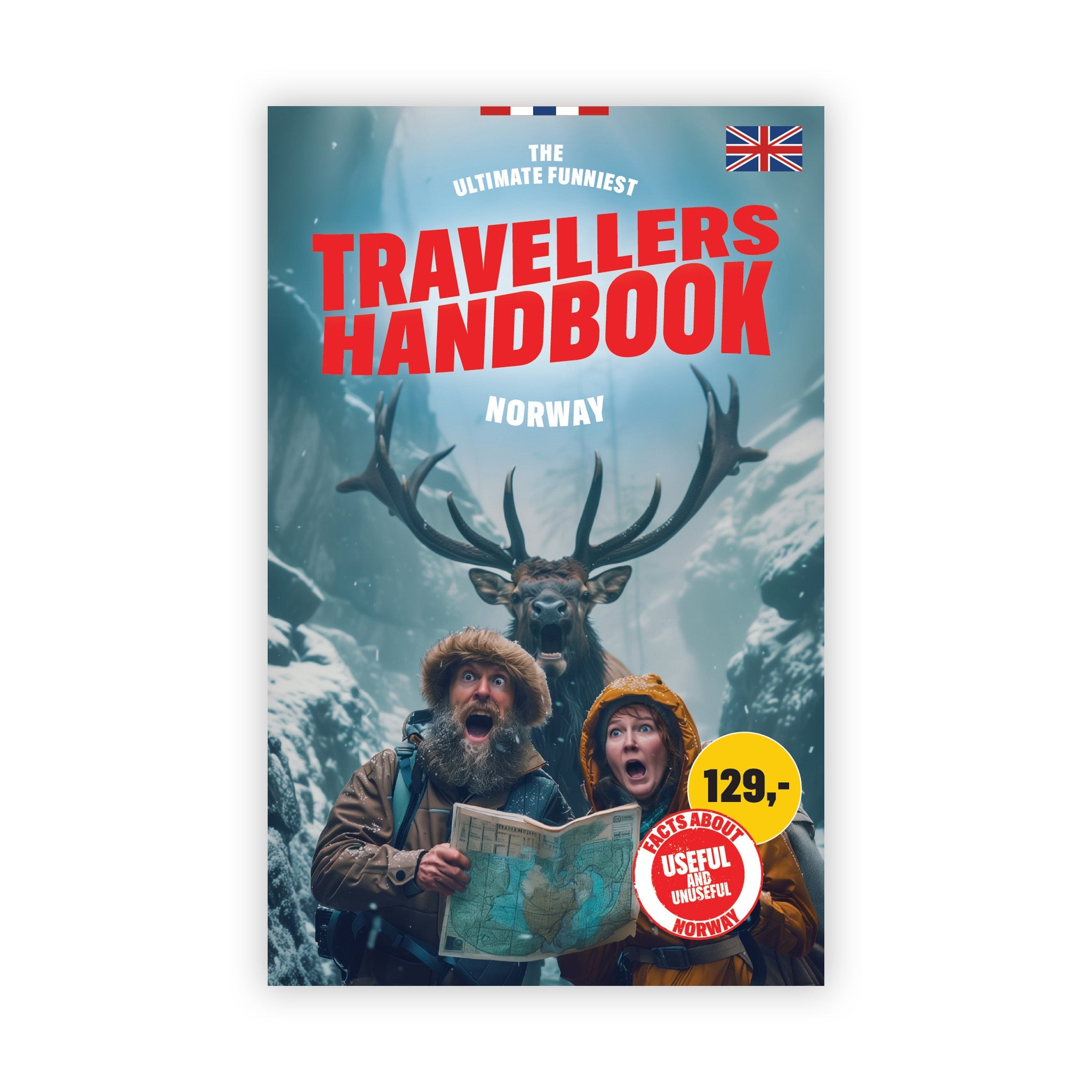 The ultimate funniest travellers handbook Norway ENGLISH – Moment Forlag